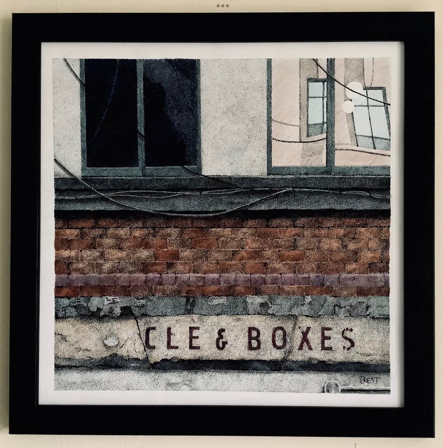 Circle & Boxes - North Art