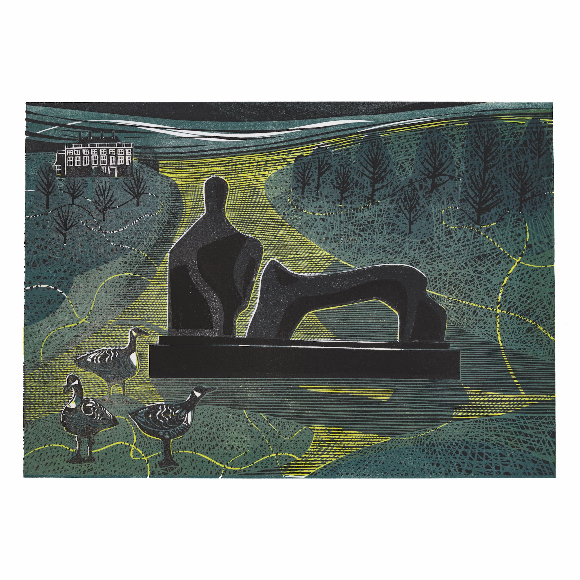 Sarah Kirby YSP Exhibition: A Printmaker's Landscape - North Art